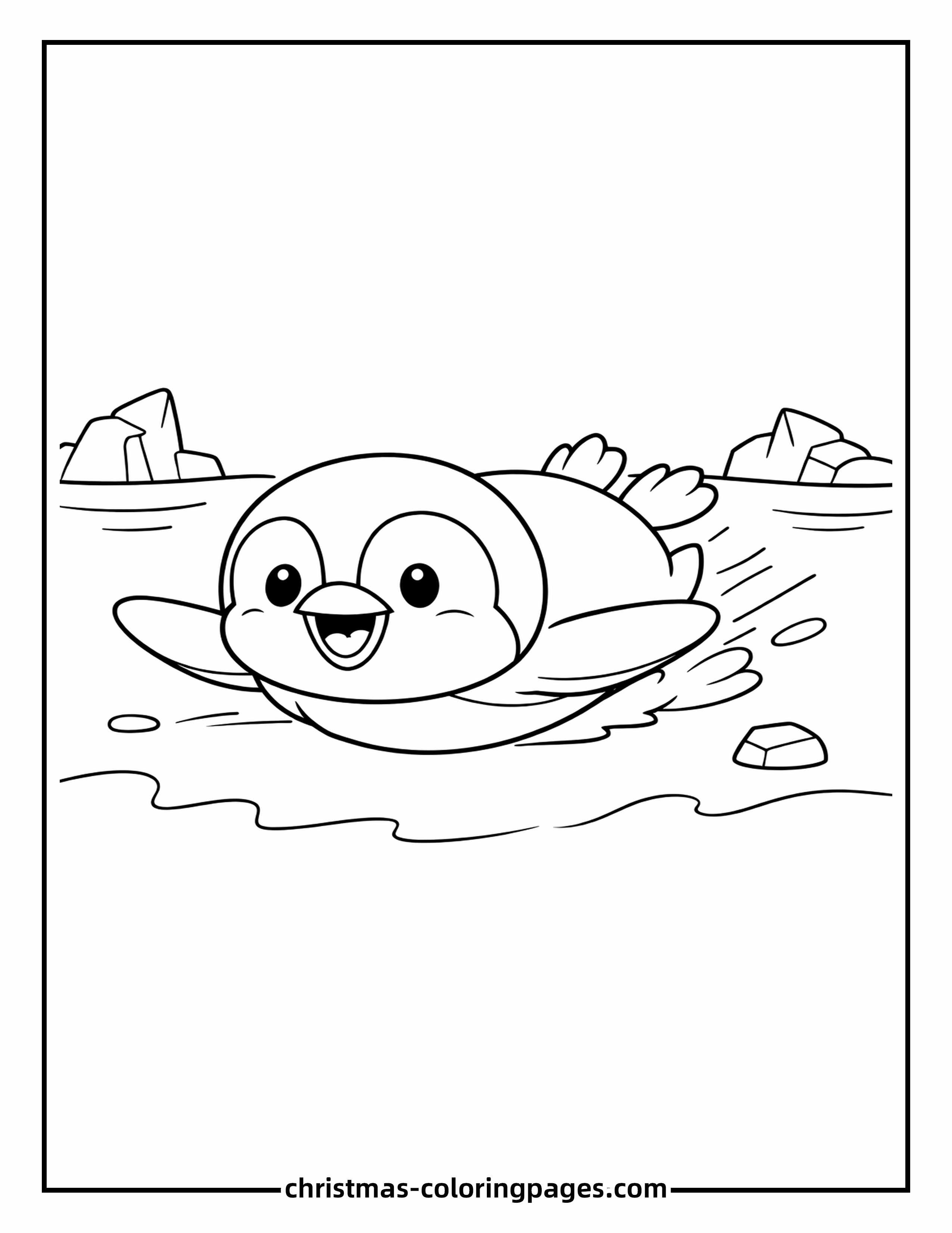 30 Penguin Coloring Pages (Free PDF Printables)