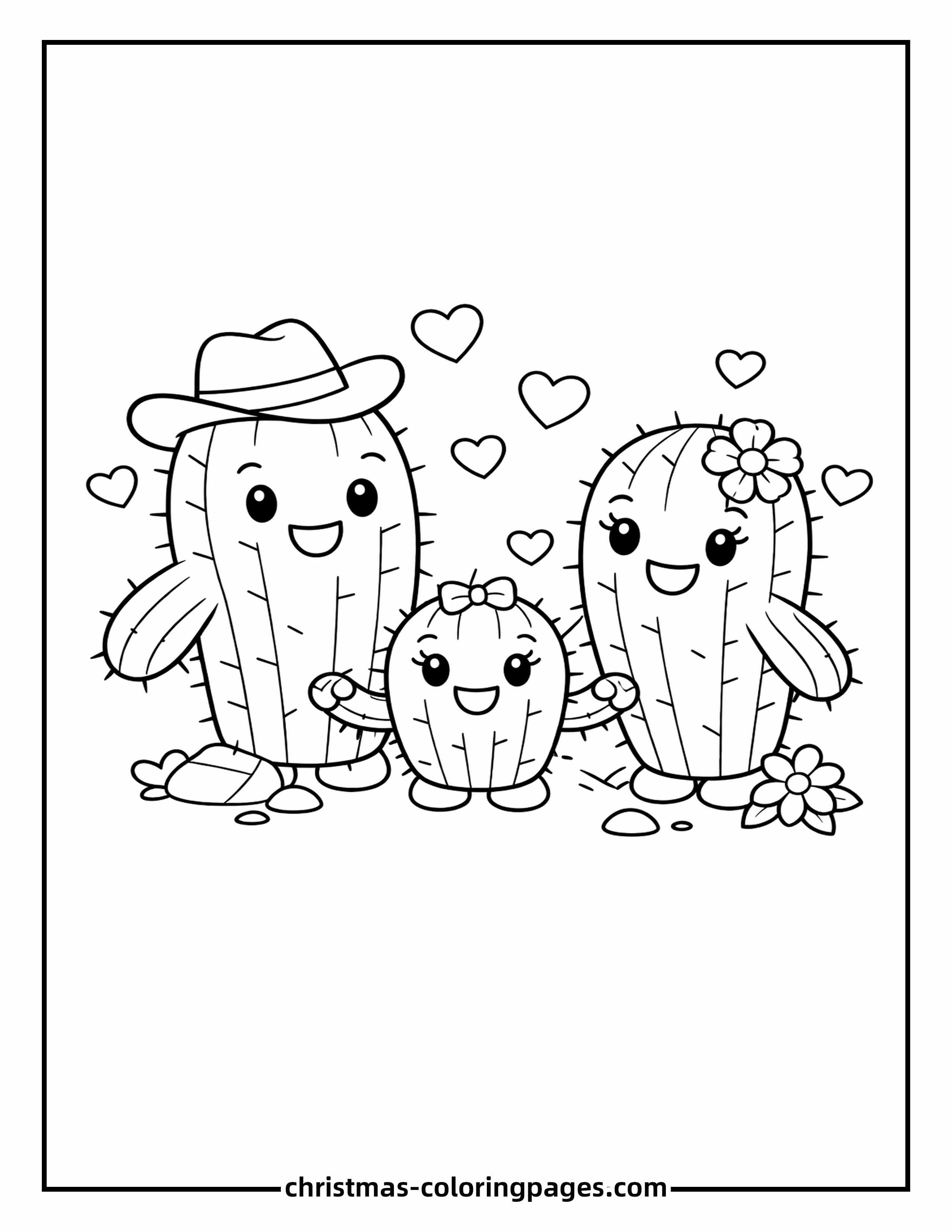 30 Cactus Coloring Pages (Free PDF Printables)
