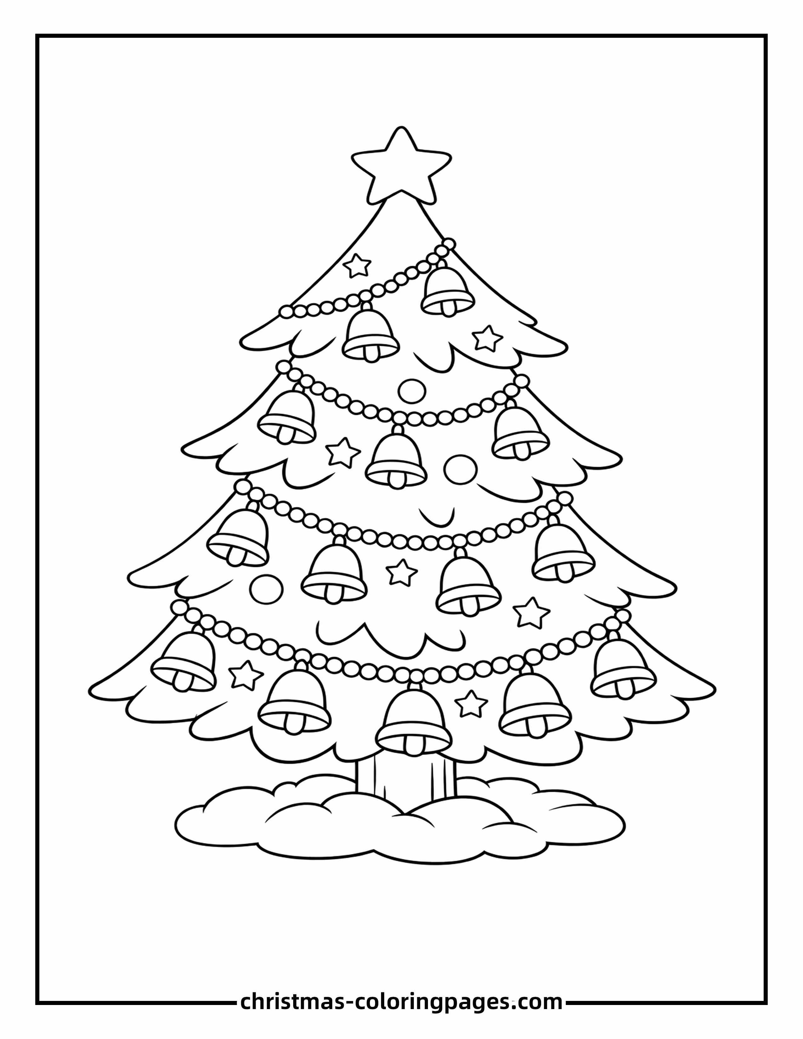 50 Christmas Ornaments Coloring Pages (Free PDF Printables)