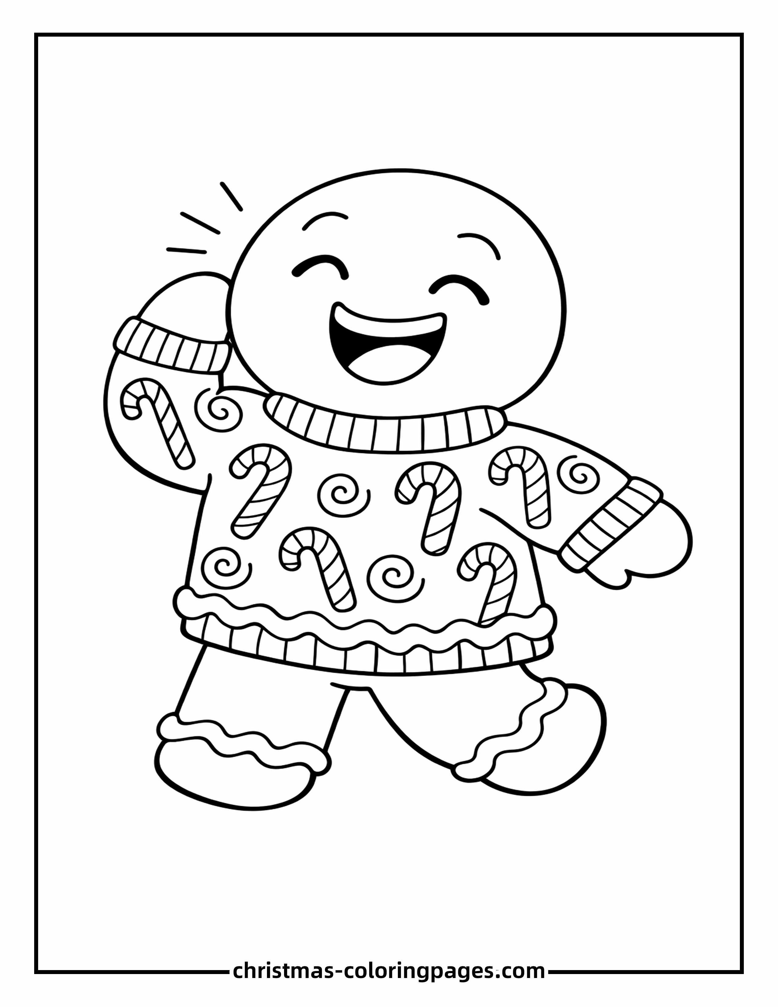 10 Ugly Sweater Coloring Pages (Free PDF Printables)