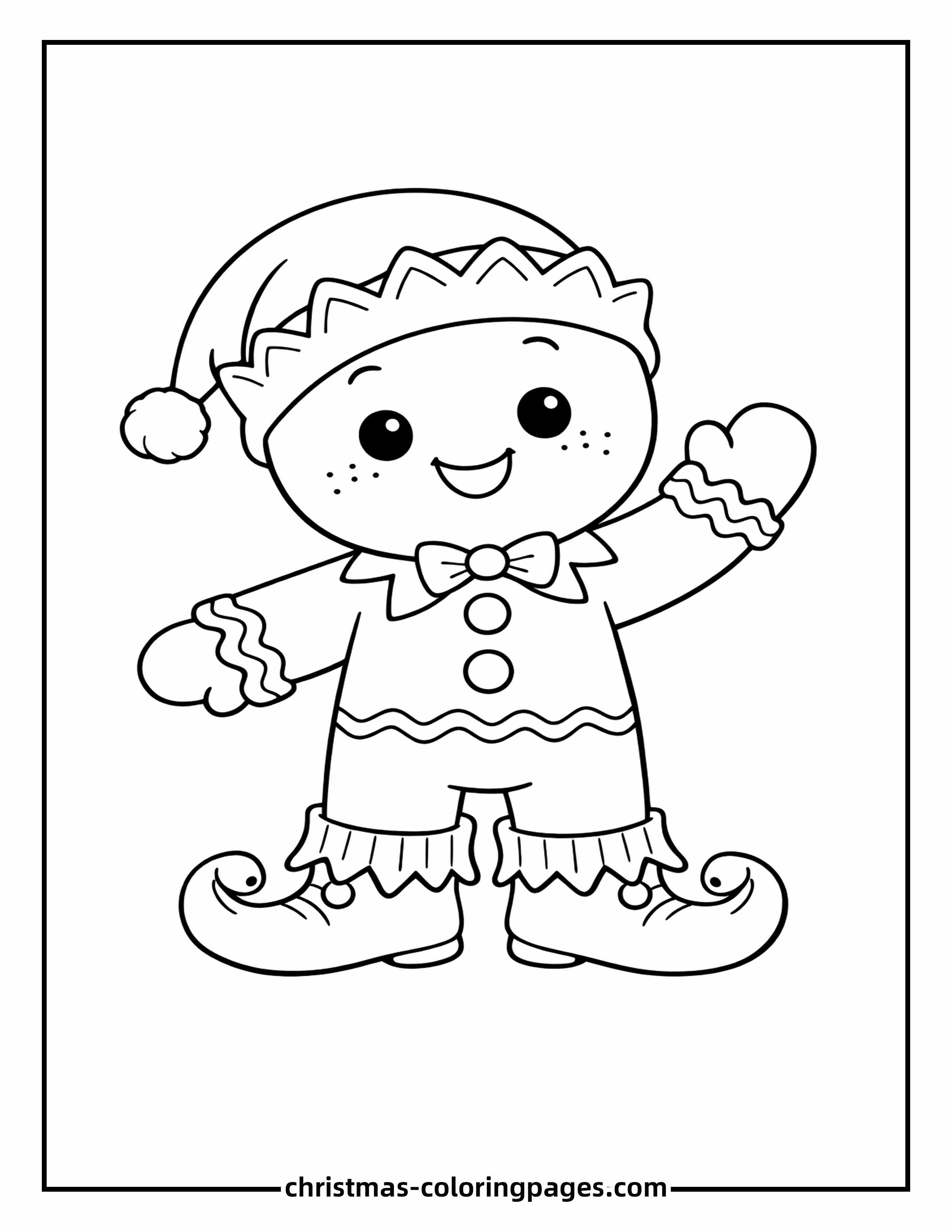 60 Gingerbread Man Coloring Pages (Free PDF Printables)