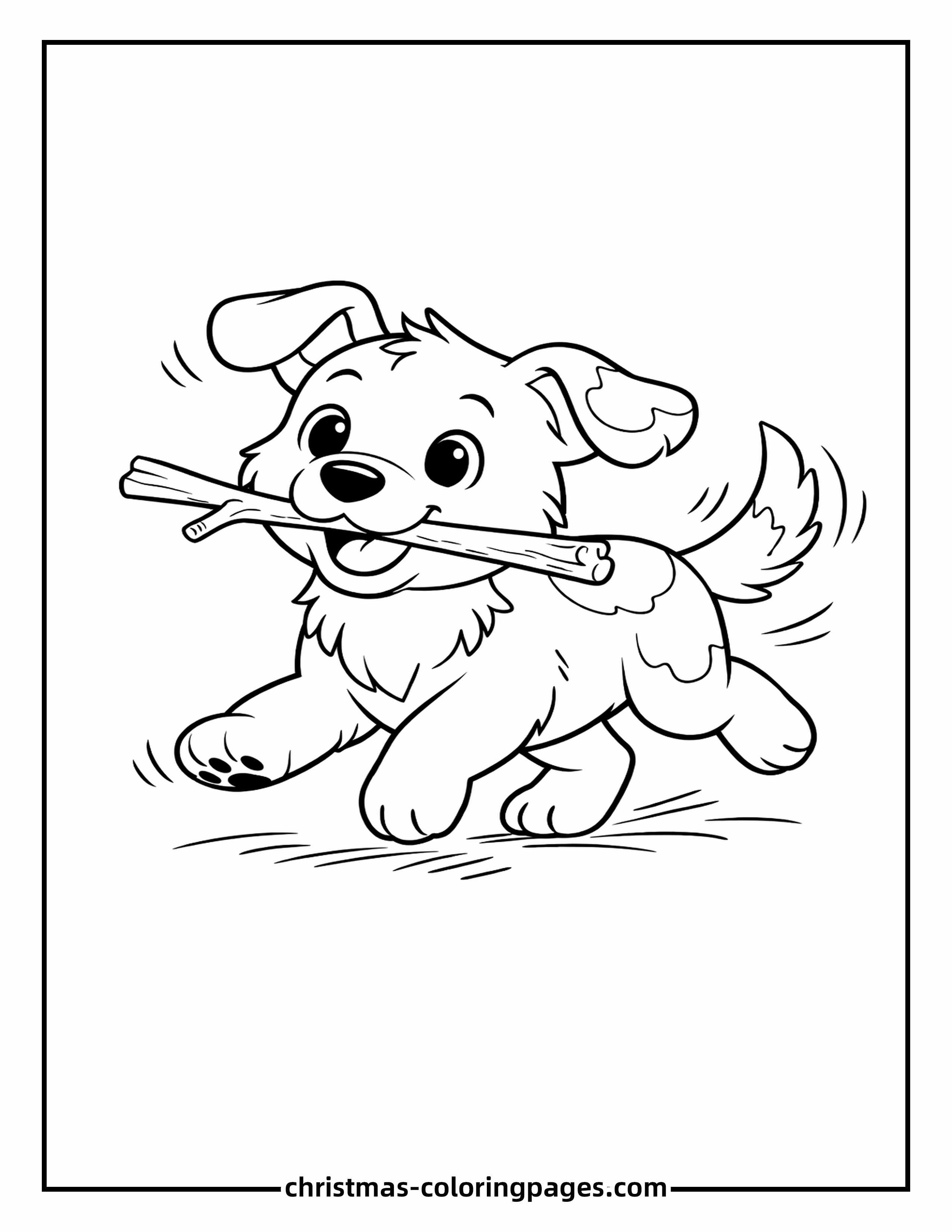 60 Puppy Coloring Pages (Free PDF Printables)