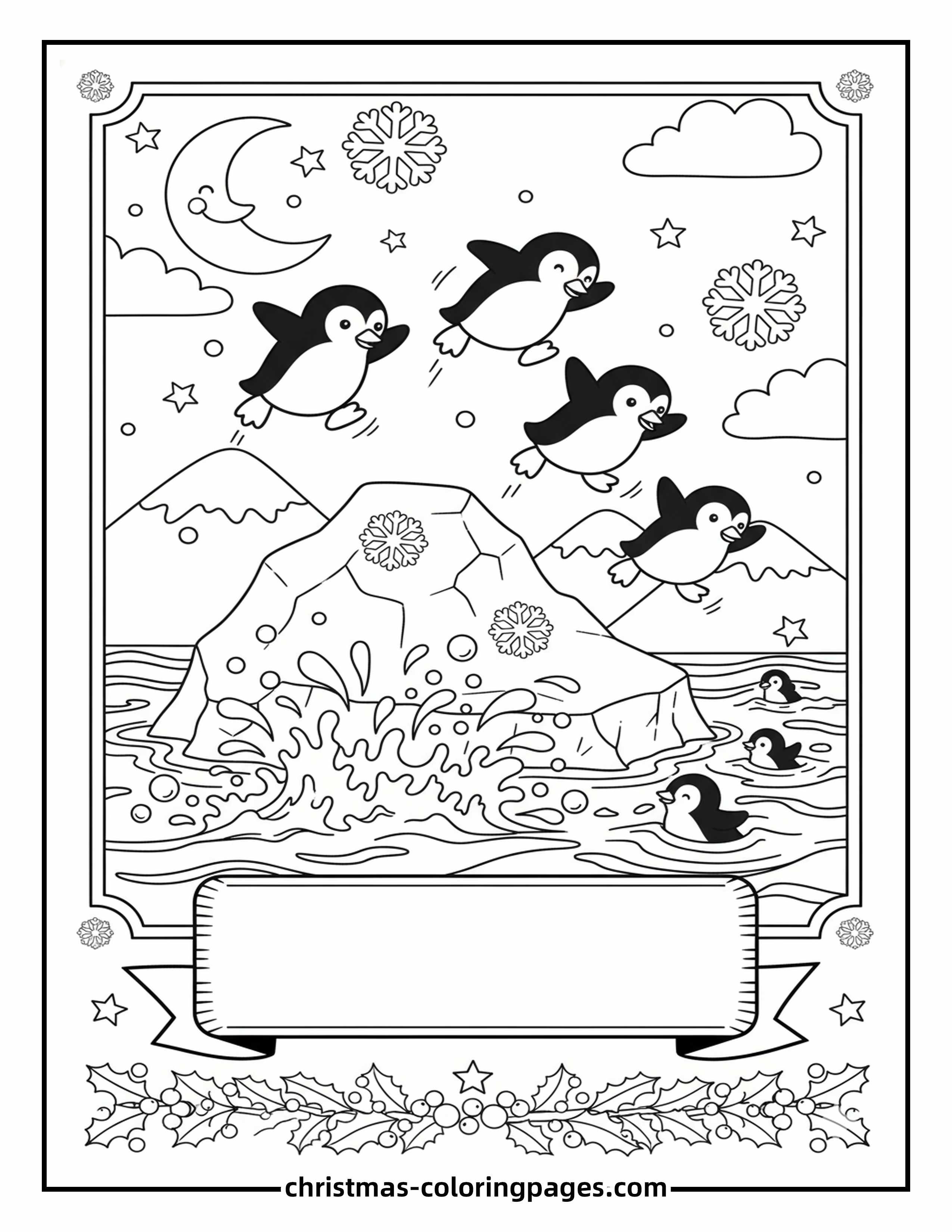 30 Penguin Coloring Pages (Free PDF Printables)